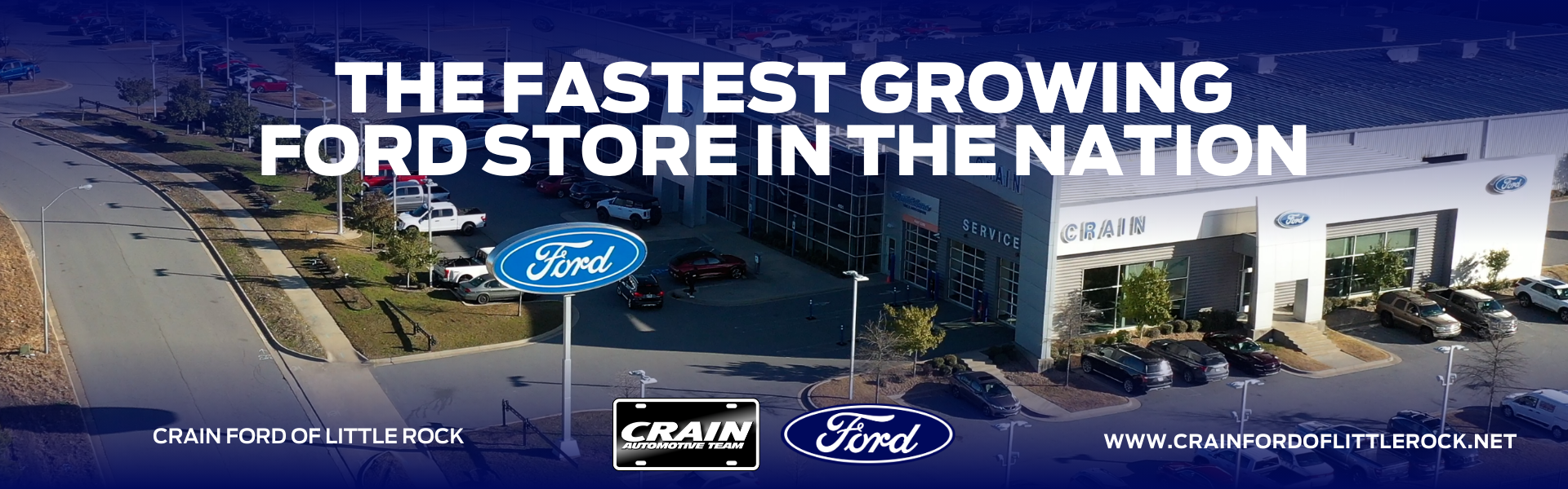 Ford Dealership | Used Cars in Little Rock, AR | Crain Ford of Little Rock
